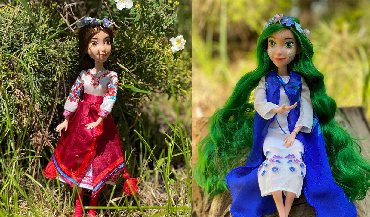 Mavka-Themed Dolls Released in Collaboration with the Kraina Igrashok Brand / / MAVKA the forest ...